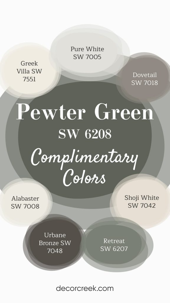 Pewter Green SW-6208 Paint Color By Sherwin-Williams