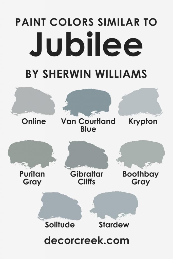 Jubilee SW-6248 Paint Color - DecorCreek