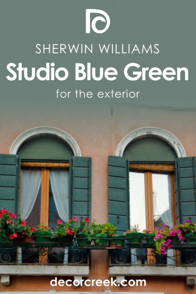 Studio Blue Green SW-0047 By Sherwin-Williams - DecorCreek