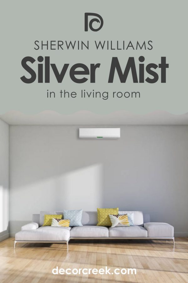 Silver Mist SW-7621 Paint Color by Sherwin-Williams
