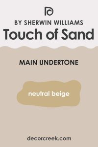 Touch of Sand SW-9085 Paint Color by Sherwin-Williams