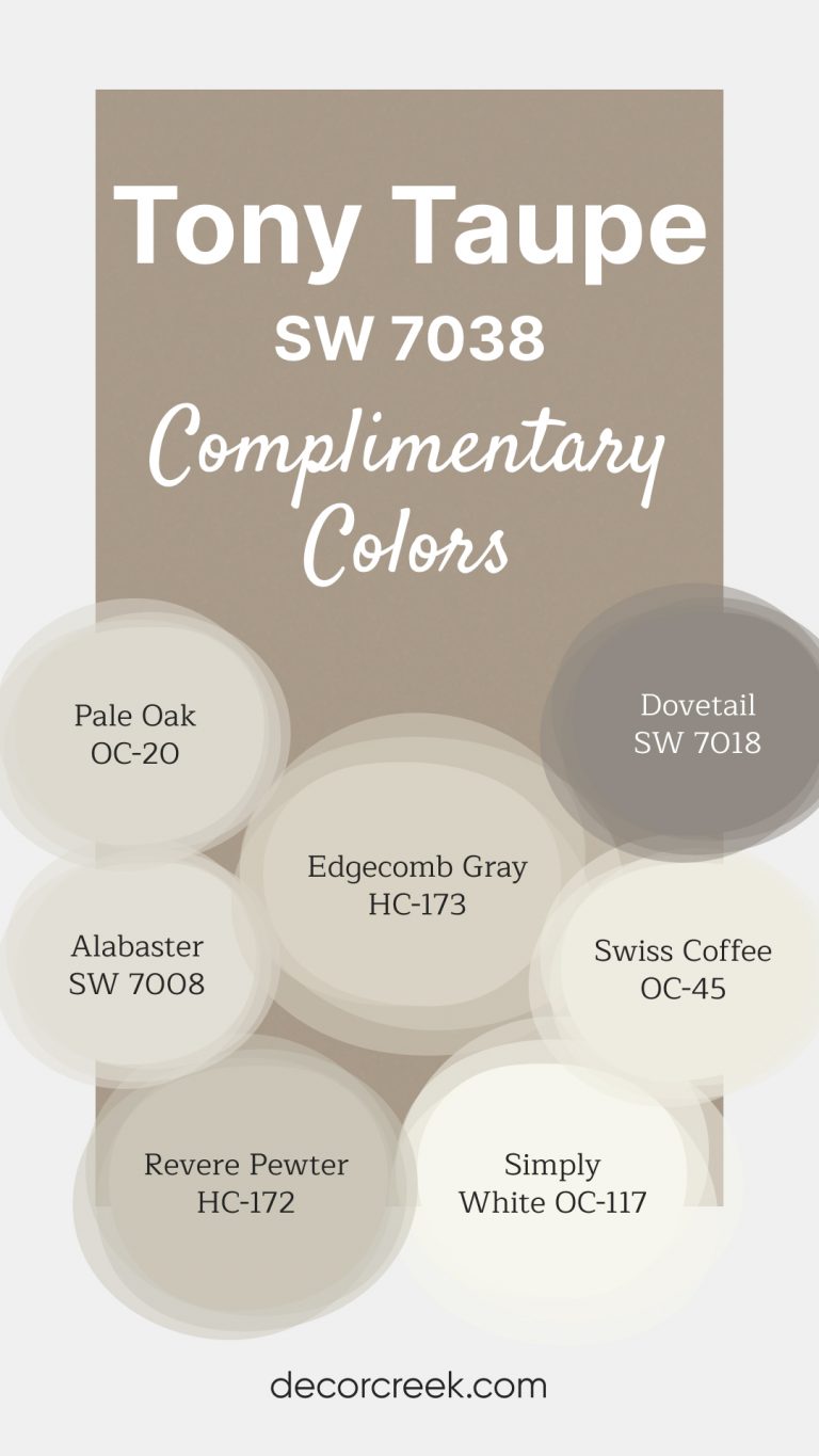 Tony Taupe SW 7038 Paint Color by Sherwin Williams - DecorCreek