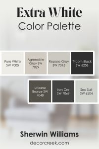 Extra White SW-7006 by Sherwin-Williams - DecorCreek