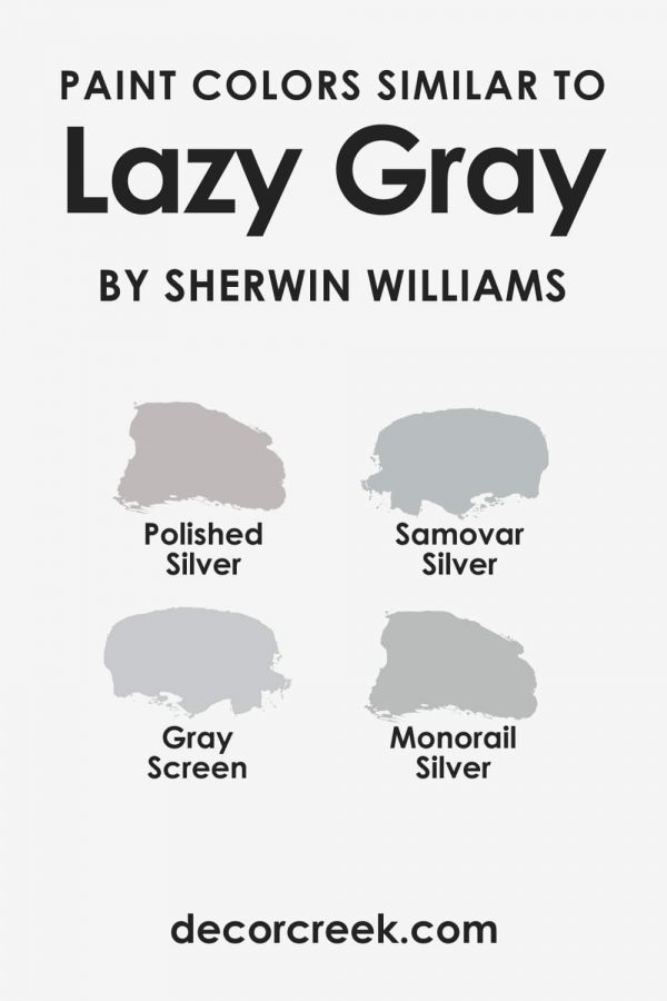 Lazy Gray SW-6254 Sherwin-Williams Paint Color