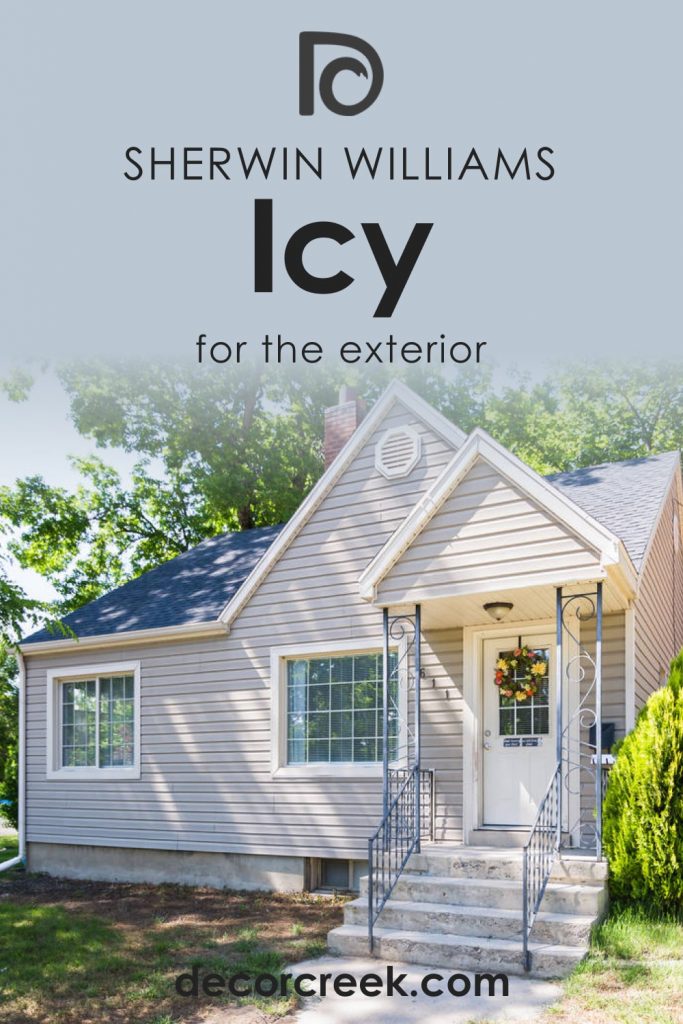 Icy SW-6534 Paint Color by Sherwin-Williams - DecorCreek