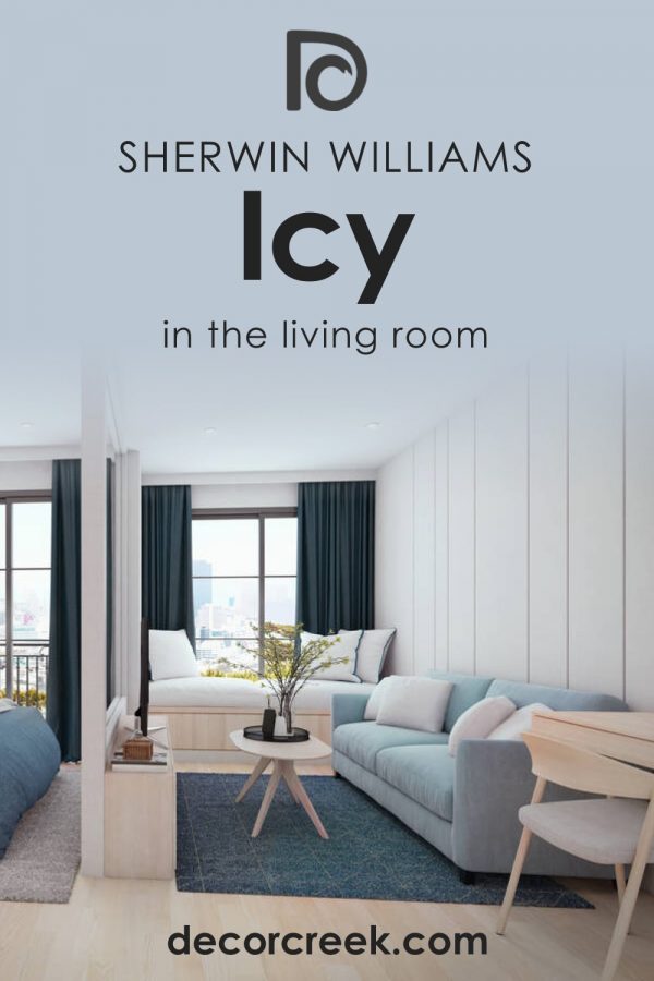 Icy SW-6534 Paint Color by Sherwin-Williams - DecorCreek