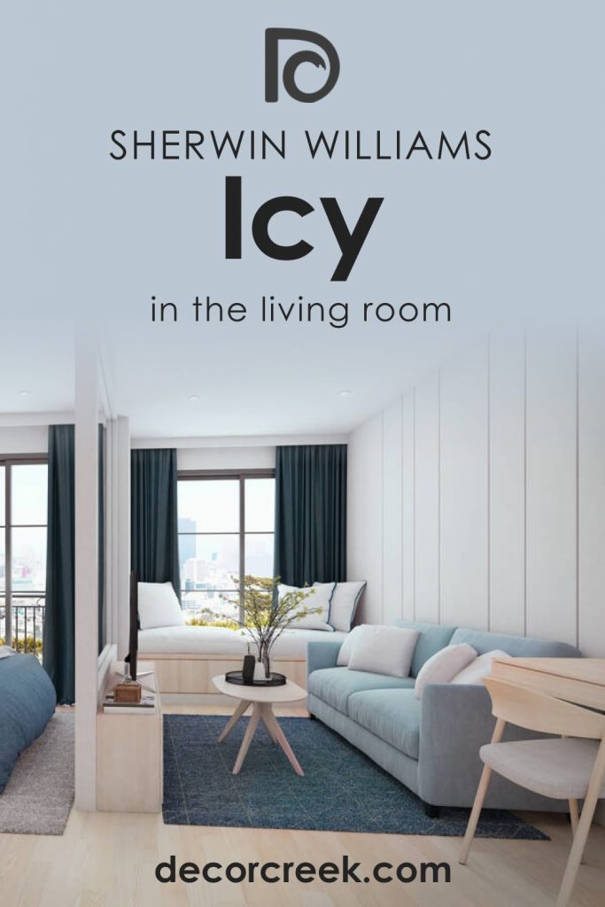 Icy SW-6534 Paint Color by Sherwin-Williams - DecorCreek