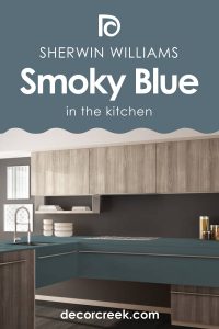 Smoky Blue SW-7604 Paint Color by Sherwin-Williams
