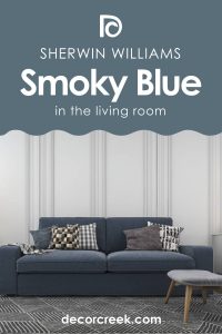 Smoky Blue SW-7604 Paint Color by Sherwin-Williams