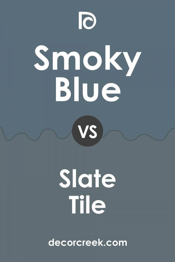 Smoky Blue SW-7604 Paint Color by Sherwin-Williams