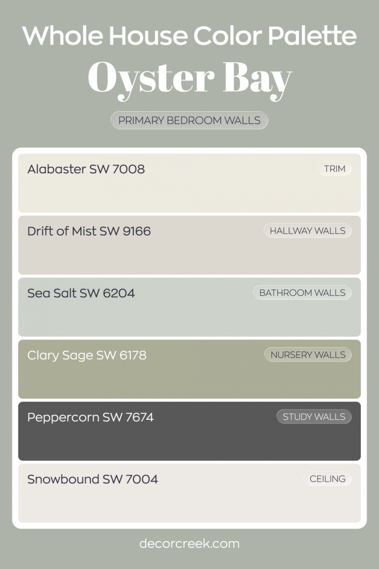 Oyster Bay SW-6206 by Sherwin-Williams - DecorCreek