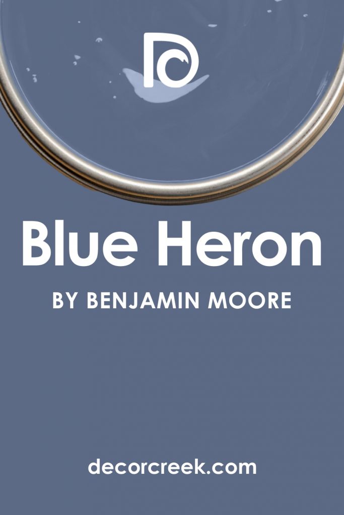 Blue Heron 832 Paint Color by Benjamin Moore - DecorCreek