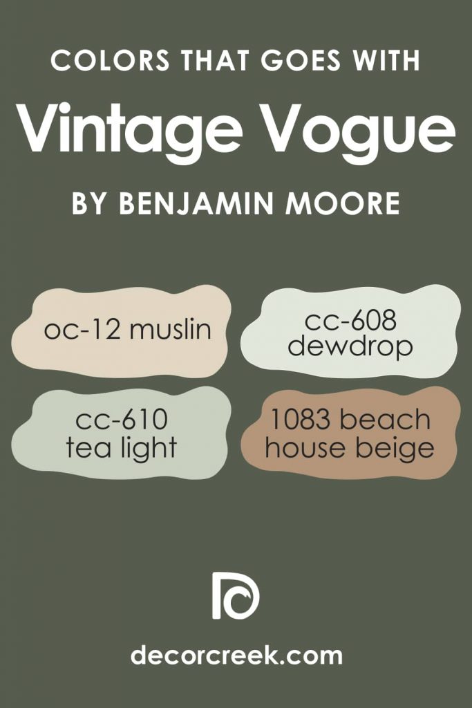 Vintage Vogue 462 Paint Color by Benjamin Moore