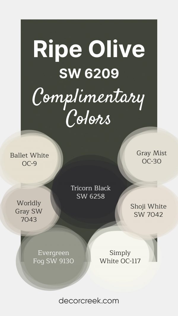 Ripe Olive SW-6209 Paint Color by Sherwin-Williams