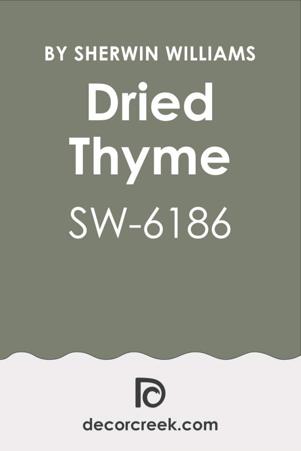 Dried Thyme SW-6186 Paint Color by Sherwin-Williams