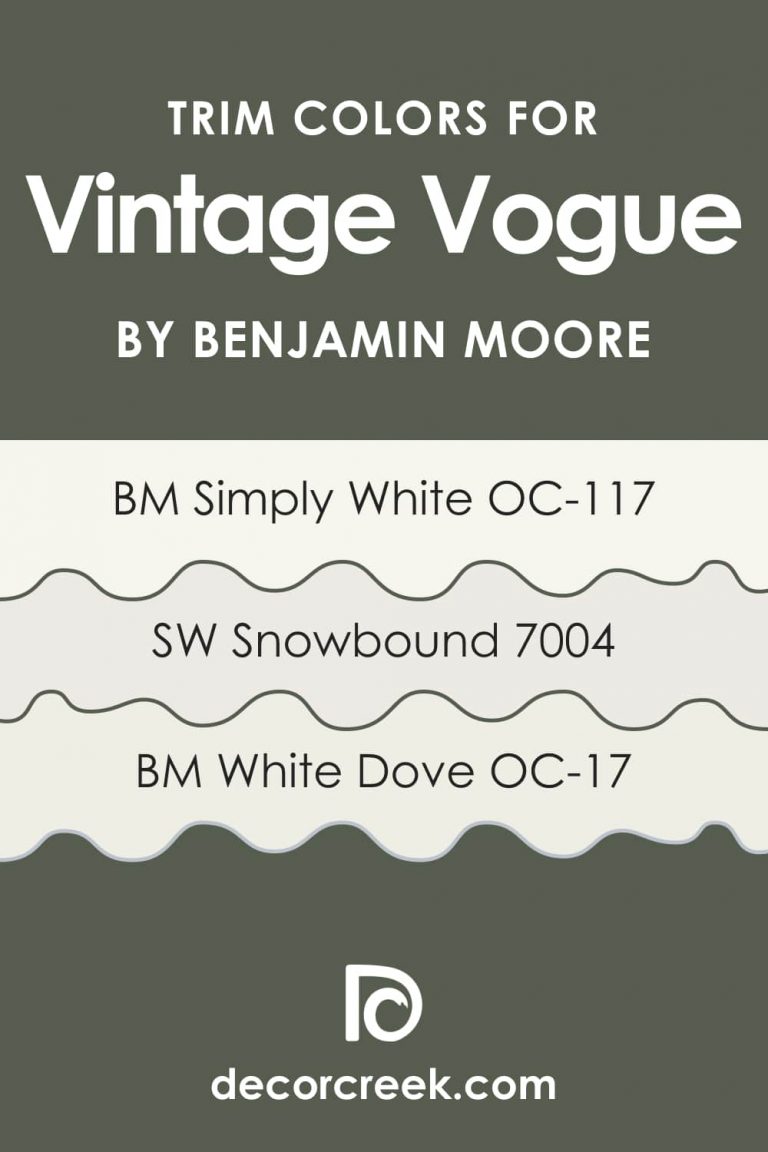 Vintage Vogue 462 Paint Color by Benjamin Moore