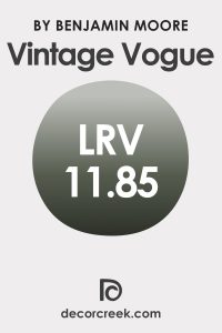 Vintage Vogue 462 Paint Color by Benjamin Moore