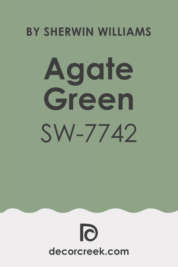 Agate Green SW 7742 Paint Color by Sherwin-Williams
