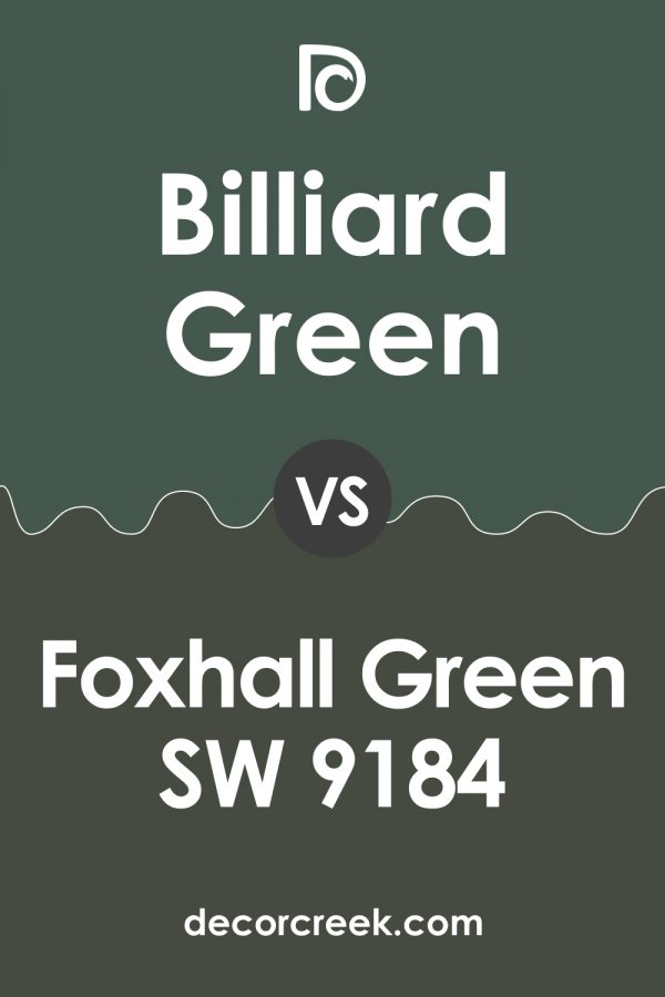Billiard Green SW 0016 Paint Color by Sherwin-Williams