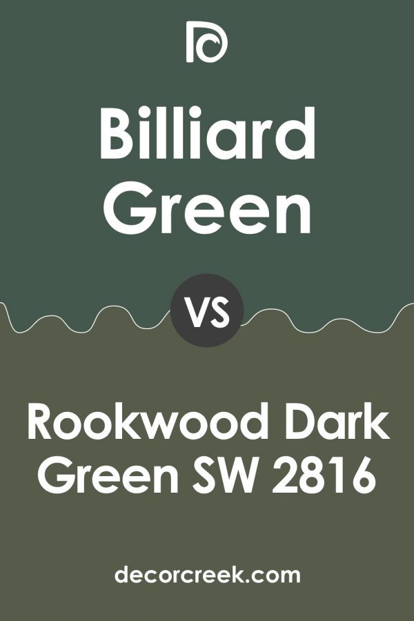 Billiard Green SW 0016 Paint Color by Sherwin-Williams