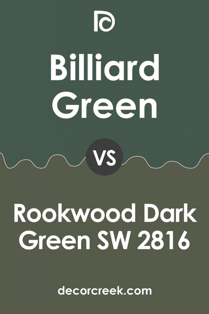 Billiard Green SW 0016 Paint Color by Sherwin-Williams