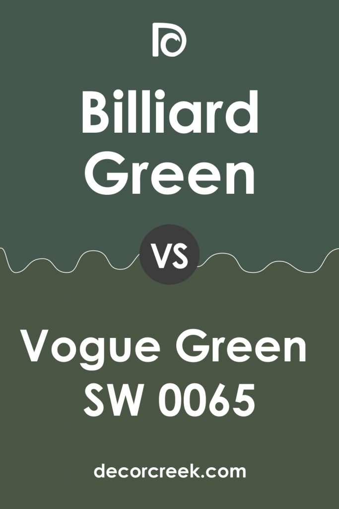 Billiard Green SW 0016 Paint Color by Sherwin-Williams