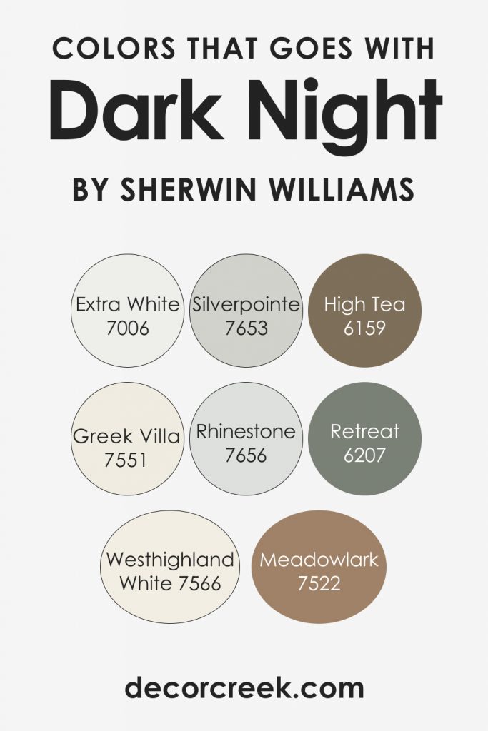Dark Night SW 6237 Paint Color by Sherwin-Williams