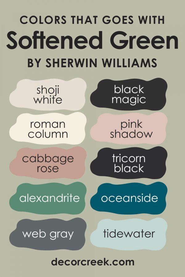 Softened Green SW-6177 Paint Color by Sherwin-Williams