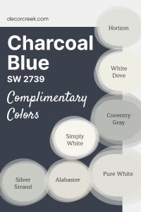 Charcoal Blue SW-2739 Paint Color by Sherwin-Williams