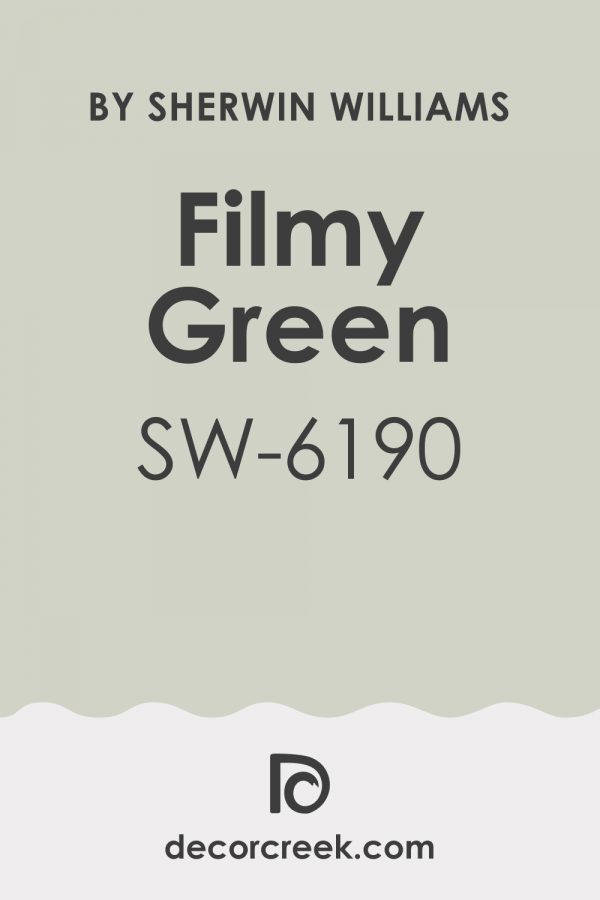 Filmy Green SW 6190 Paint Color by Sherwin-Williams