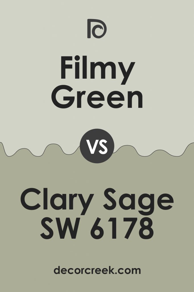 Filmy Green SW 6190 Paint Color by Sherwin-Williams