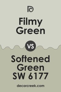 Filmy Green SW 6190 Paint Color by Sherwin-Williams