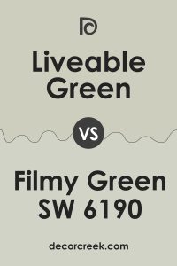 Liveable Green SW 6176 Paint Color by Sherwin-Williams