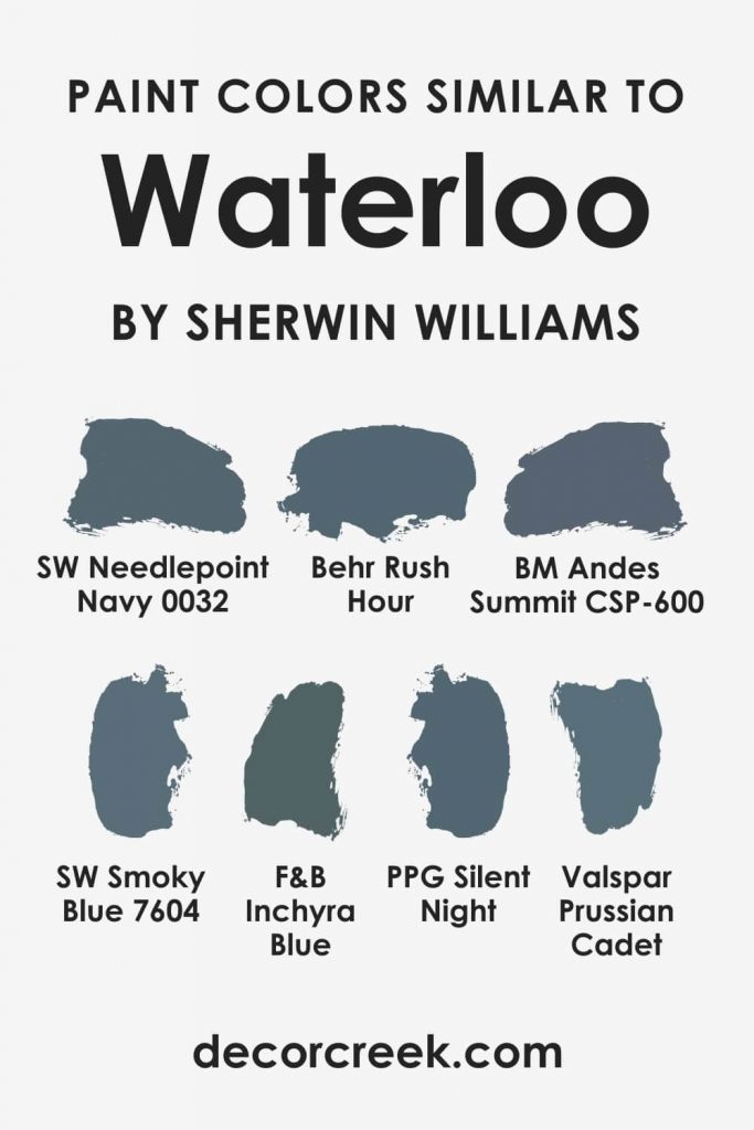Waterloo SW-9141 Paint Color by Sherwin-Williams