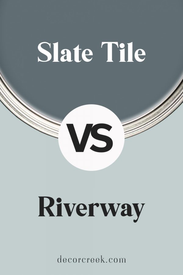 Slate Tile SW-7624 Paint Color by Sherwin-Williams