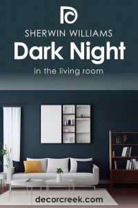 Dark Night SW 6237 Paint Color by Sherwin-Williams