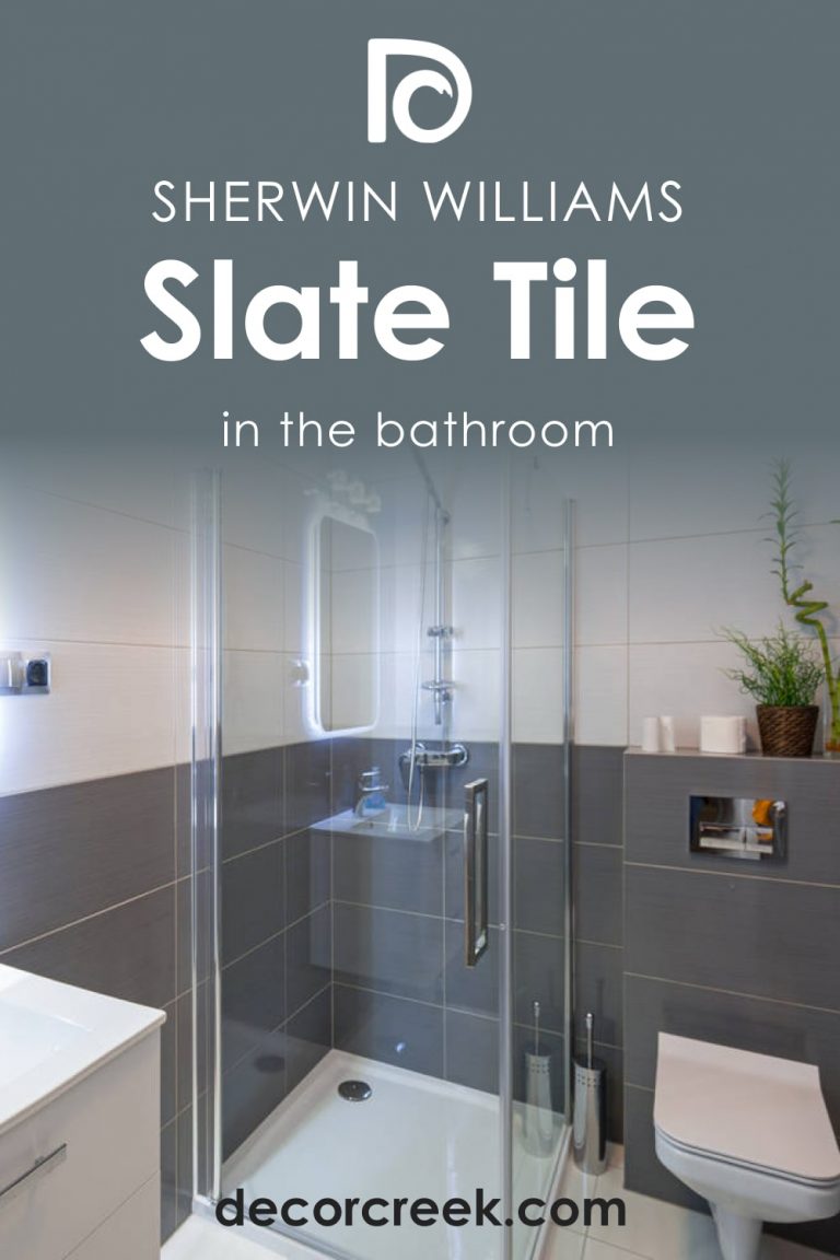 Slate Tile SW-7624 Paint Color by Sherwin-Williams