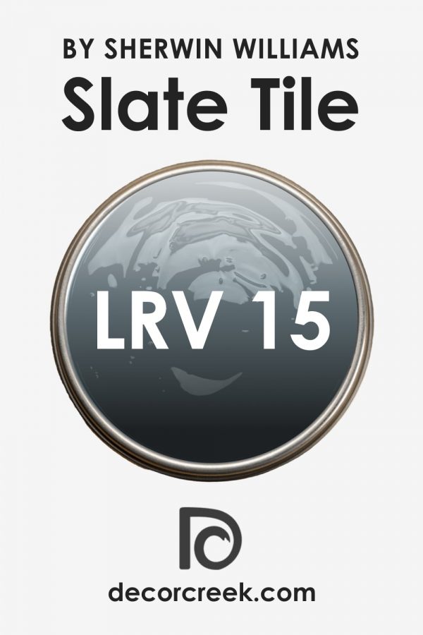 Slate Tile SW-7624 Paint Color by Sherwin-Williams