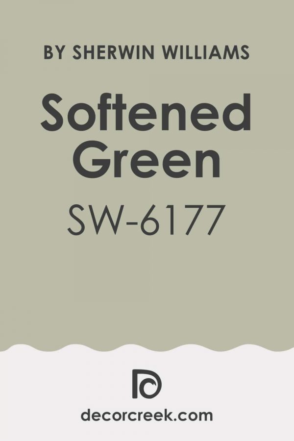 Softened Green SW-6177 Paint Color by Sherwin-Williams