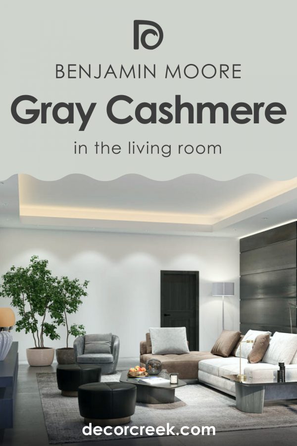 Gray Cashmere 2138-60 Paint Color by Benjamin Moore - DecorCreek
