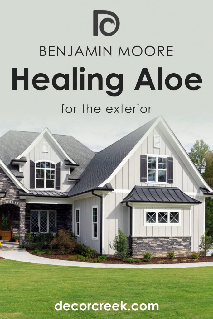 Healing Aloe BM 1562 Paint Color by Benjamin Moore