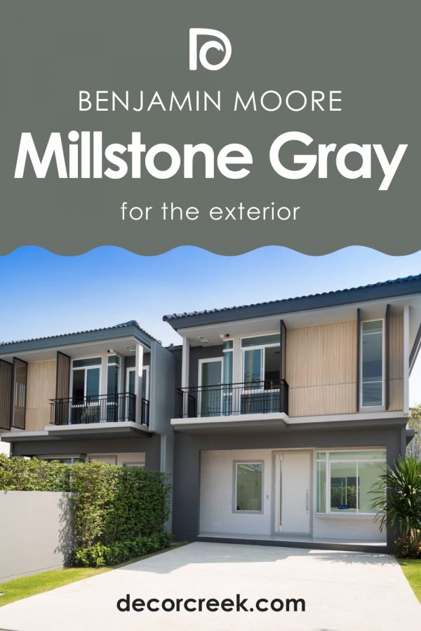 Millstone Gray BM 1581 Paint Color by Benjamin Moore - DecorCreek