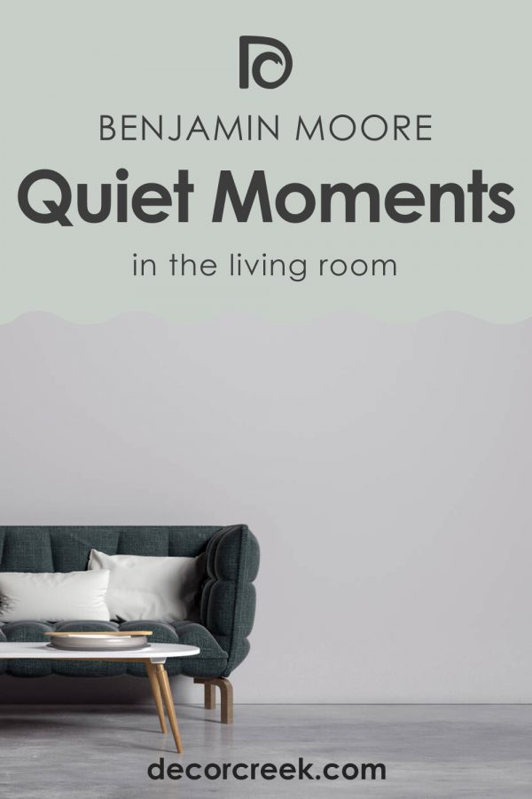 Quiet Moments BM 1563 Paint Color by Benjamin Moore - DecorCreek