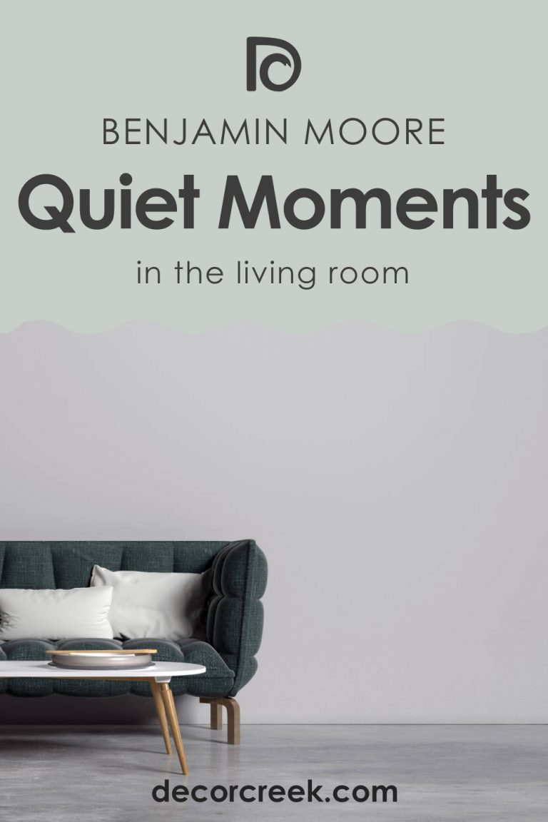 Quiet Moments BM 1563 Paint Color by Benjamin Moore - DecorCreek