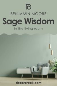 Sage Wisdom CSP-775 Paint Color by Benjamin Moore - DecorCreek