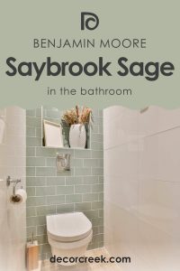 Saybrook Sage HC-114 Paint Color by Benjamin Moore - DecorCreek
