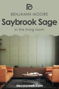 Saybrook Sage HC-114 Paint Color by Benjamin Moore - DecorCreek