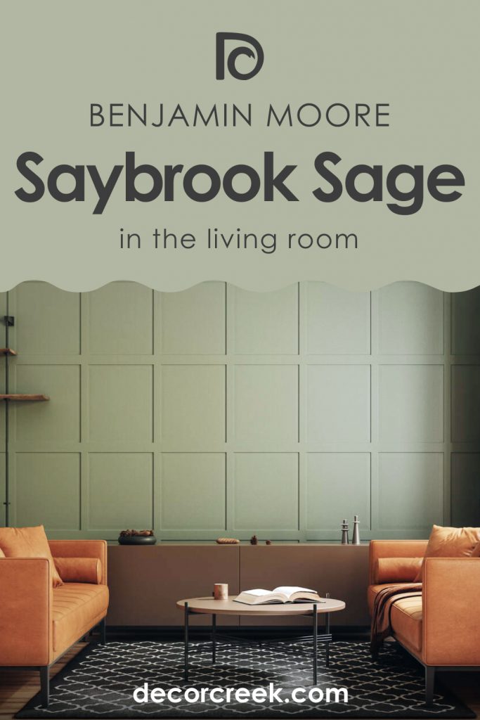 Saybrook Sage HC-114 Paint Color by Benjamin Moore - DecorCreek