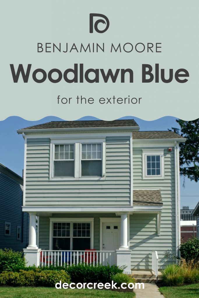 Woodlawn Blue HC-147 Paint Color by Benjamin Moore - DecorCreek