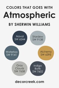 Atmospheric SW 6505 Paint Color by Sherwin-Williams - DecorCreek